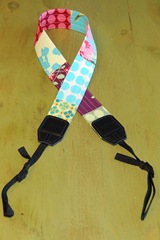 Patchwork Camera Strap Tutorial - Crap I've Made